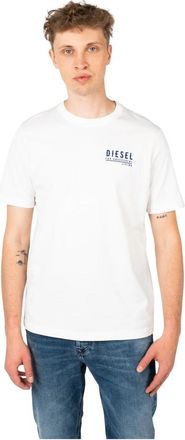 Diesel T-Just T-Shirt - - Tops - Herren - Wei&szlig; - S