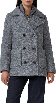 s.Oliver Cabanjacke mit Reverskragen und doppelreihiger Knopfleiste, Woll-Anteil