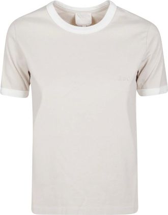 A.P.C. A.p.c., Femme, Tops, Beige, Taille: 40 FR Ringer Crop T-Shirt