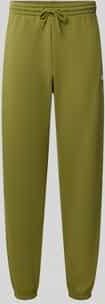 New Balance Regular Fit Sweatpants aus Baumwoll-Mix mit Label-Stitching