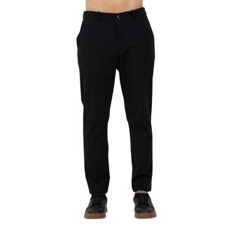 Roberto Ricci Design Chino-Hose aus technischem Gewebe mit Gummizug - - Trousers - Herren - Schwarzk - S