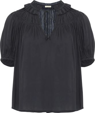Ulla Johnson Blouse Eleni Satin Ulla Johnson