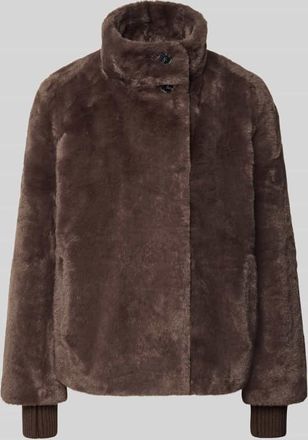 Comma Jacke aus Kunstfell mit Eingrifftaschen