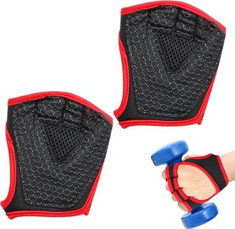Generic Gewichtheberhandschuhe f&uuml;r Frauen, &Uuml;bungshandschuhe f&uuml;r Frauen | Halbfinger-Glanz, atmungsaktiv, Trainingszubeh&ouml;r, Yoga-Ausr&uuml;stung, rutschfest, Schutz