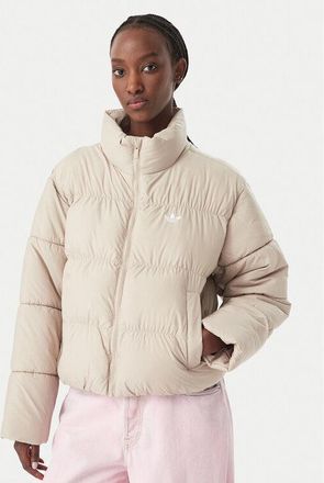 adidas Winterjacke KR9580 Beige Regular Fit