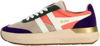 Gola Mixte Raven Baskets, Wheat/Coral Pink/Royal Purple, 37 EU
