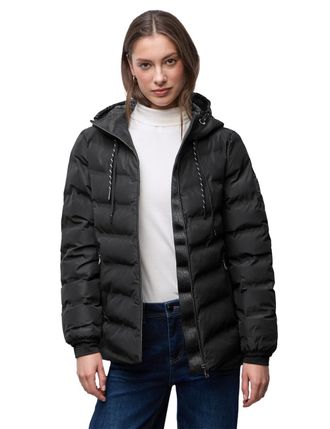 Street One Damen 2005469 Jacke mit geklebten Nähten, Black, 34