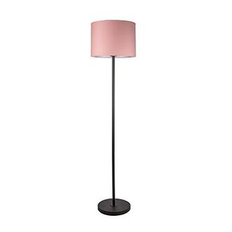 Pauleen 48084 Grand Reverie lampadaire Max 20 W E27 Noir/Rose 230 V Tissu/M&eacute;tal, Floor Lamp