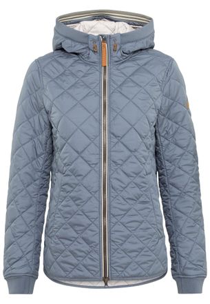 Camel Active Damen Steppjacke aus recyceltem Polyester Rauchblau, womenswear-36