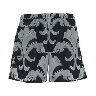 Valentino Bedruckte Badehose aus Polyamid - - Swimwear - Herren - Mehrfarbig - S