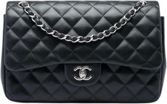 Chanel Sac bandouli&egrave;re Pre-owned Double Flap - Femme - Pre-owned - Noir - Taille: ONE Size