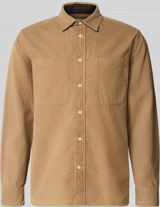 Barbour Regular Fit Cordhemd aus reiner Baumwolle
