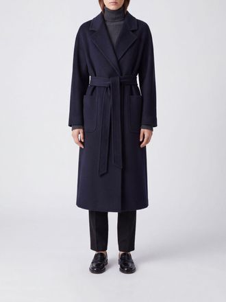 Tagliatore Manteau long peignoir en pur cachemire avec ceinture
