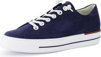 Paul Green Baskets basses pour femme, Bleu 54 x, 38 EU
