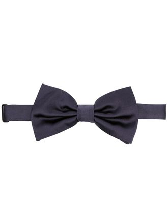 Dolce & Gabbana noeud papillon en soie - Bleu