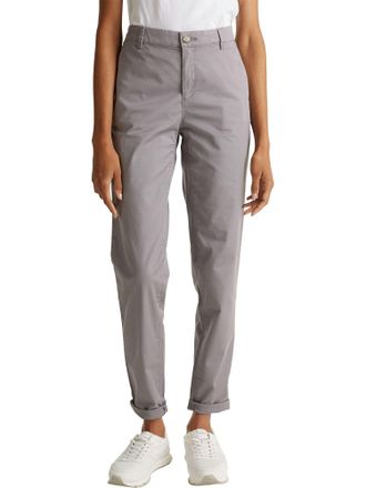Esprit Damen Hose 990ee1b302, Light Grey, 32W / 34L