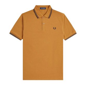 Fred Perry Polo Shirts - - Tops - Herren - Braun - L