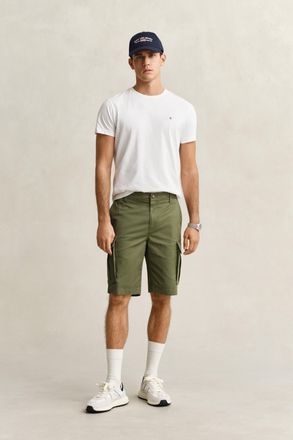 GANT Herren Classic Cargoshorts (42) DRY HERB Gr&uuml;n