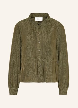 BA&SH Ba&Sh Hemdbluse Riata Mit Plissees gruen