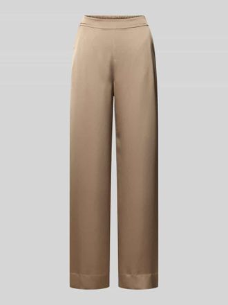 HUGO BOSS Wide Leg Hose mit elastischem Bund