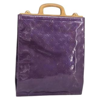 Louis Vuitton Pre-owned Vintage Lackleder Tote Bag - - Pre-owned - Damen - Lila - ONE SIZE