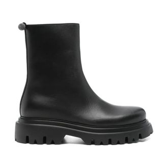 Fabiana Filippi Nappa Leder Stiefeletten - - Shoes - Damen - Schwarzk - 36 EU
