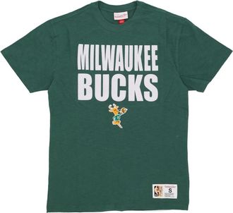 Mitchell & Ness Milwaukee Bucks NBA Tee - - Tops - Herren - Gr&uuml;n - XL