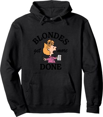 Peanuts Sally Blondes schafft mehr Pullover Hoodie