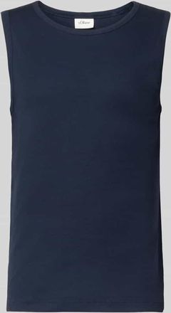 s.Oliver Red Label Slim Fit Tank Top aus Baumwoll-Mix