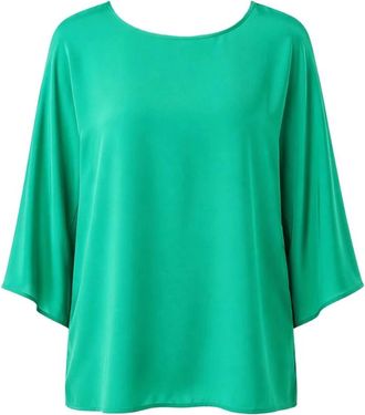 Max Mara Femme, Blouses et Chemises, Vert, Taille: 36 FR Mxegattini Silk Top