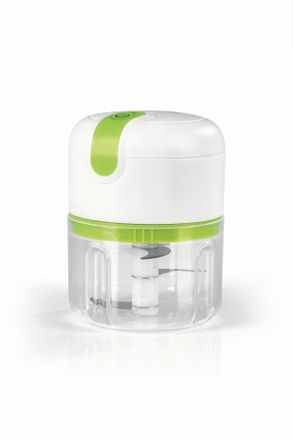 Gourmetmaxx Gourmetmaxx Universalzerkleinerer, Gr&uuml;n, Wei&szlig;, Metall, Kunststoff, 250 ml, 8.8x11.9x8.8 cm, Kochen, K&uuml;chenhelfer, Multizerkleinerer