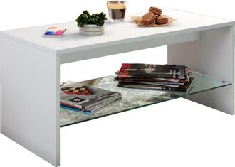 ebuy24 Sofatisch Couchtisch Glas Wisal