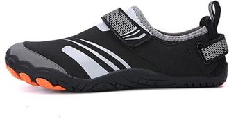 Generic Baskets Orthop&eacute;diques Confortables Pas Cher sans La&ccedil;Age Casual Lacets Sneakers avec Bande Lastique Coussin dair Chaussures Randonn&eacute;e Femme Soulagement