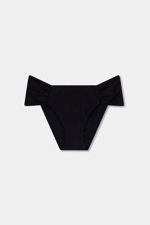 Calzedonia Badeslip Mit Drapierung Premium Fit Schwarz