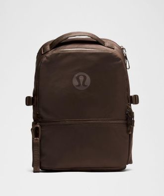 lululemon New Crew Rucksack 22 l - Gr&ouml;&szlig;e 2 l in Walnut Crunch