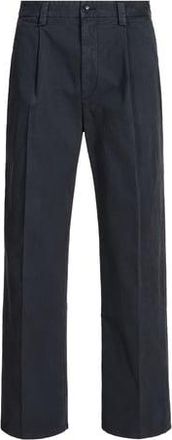 7 For All Mankind Falten -Baumwollhosen gemischt - blau