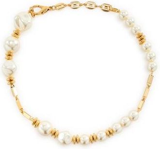 Au Printemps Paris Collier &agrave; perles