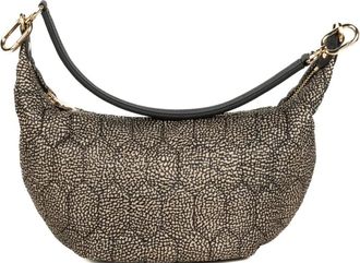 Borbonese sac porté épaule matelassé à fermeture zippée