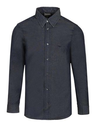 Emporio Armani Hemd - Blau
