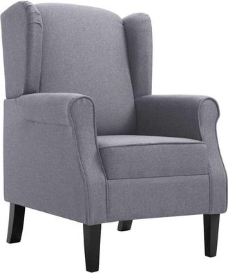 vidaXL Sessel Dunkelgrau Stoff - Vidaxl