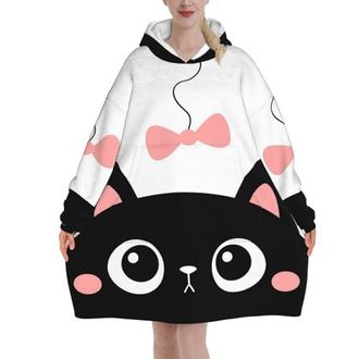 Generic Sweat &agrave; capuche avec noeud de la trinit&eacute; celtique pour femmes et hommes adultes surdimensionn&eacute;s pour une couverture douce et chaude