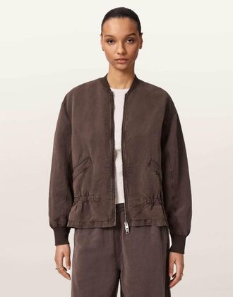 AllSaints Sofi - Veste - Marron prune