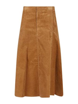 Polo Ralph Lauren Jupe Midi - Marron
