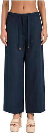 Max Mara Damen, Hosen, Blau, XSGr&ouml;&szlig;e