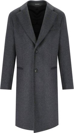 Emporio Armani MANTEAU GRIS EMPORIO ARMANI