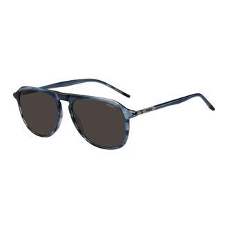 HUGO BOSS Lunettes de soleil - Homme - Accessoires - Bleu - Taille: ONE Size