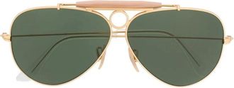 Ray-Ban unisex, Accessoires, Jaune, Taille: 58 MM Lunettes de soleil