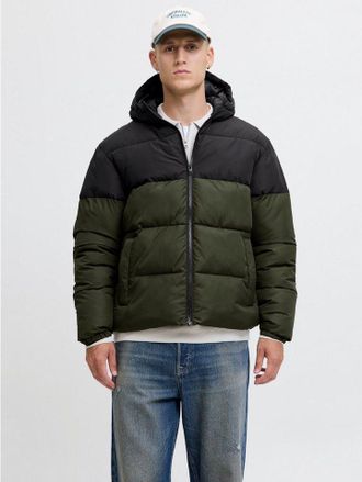 Jack & Jones Steppjacke JJMAZE PUFFER HOOD