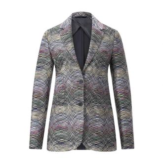 Missoni Moderner Blazer - - Jackets - Damen - Mehrfarbig - S