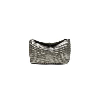 Dragon Diffusion Femme, Sacs, Gris, Taille: ONE Size Diagonal Weave Flap Corsina Bag